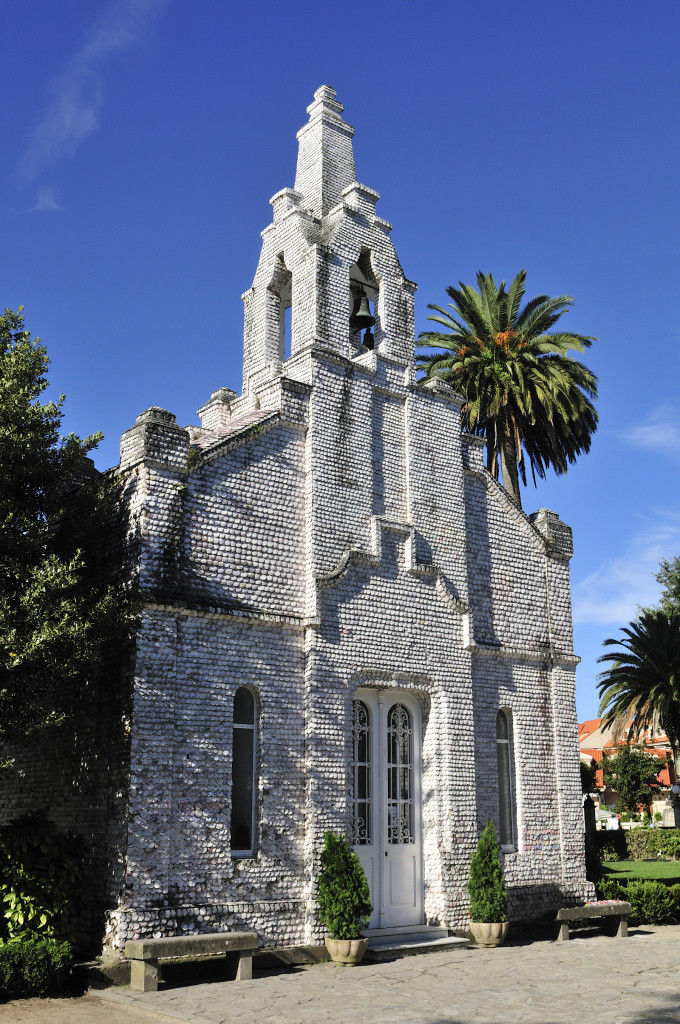 La ermita de las Conchas en La Toja