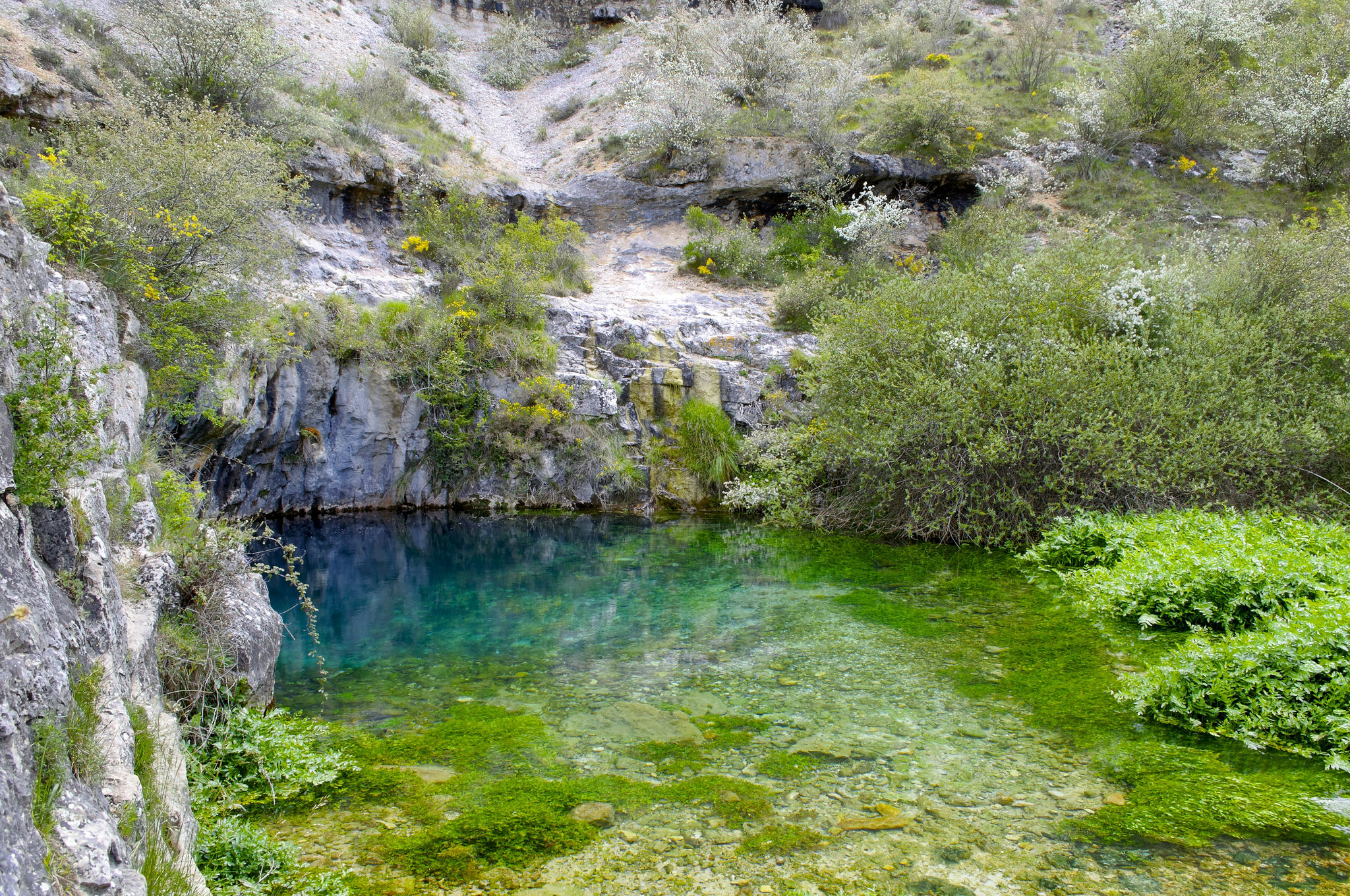El Pozo Azul, la calita de Burgos que desconoces