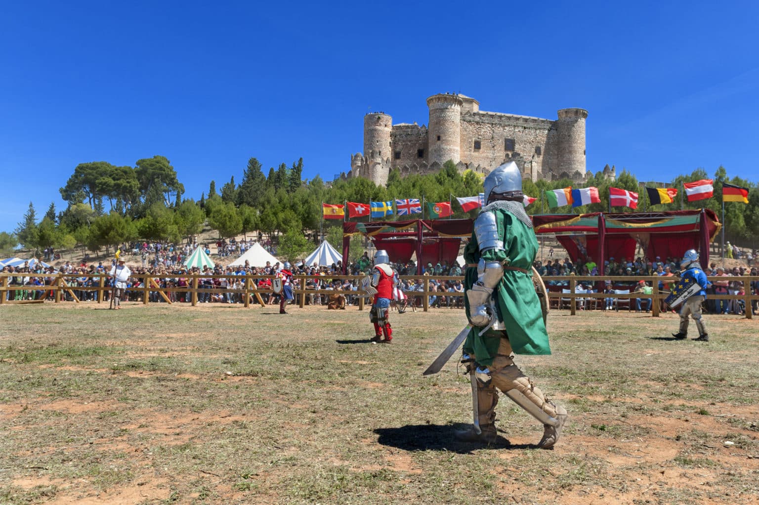 Torneo Internacional de Combate Medieval en el Castillo de Belmonte