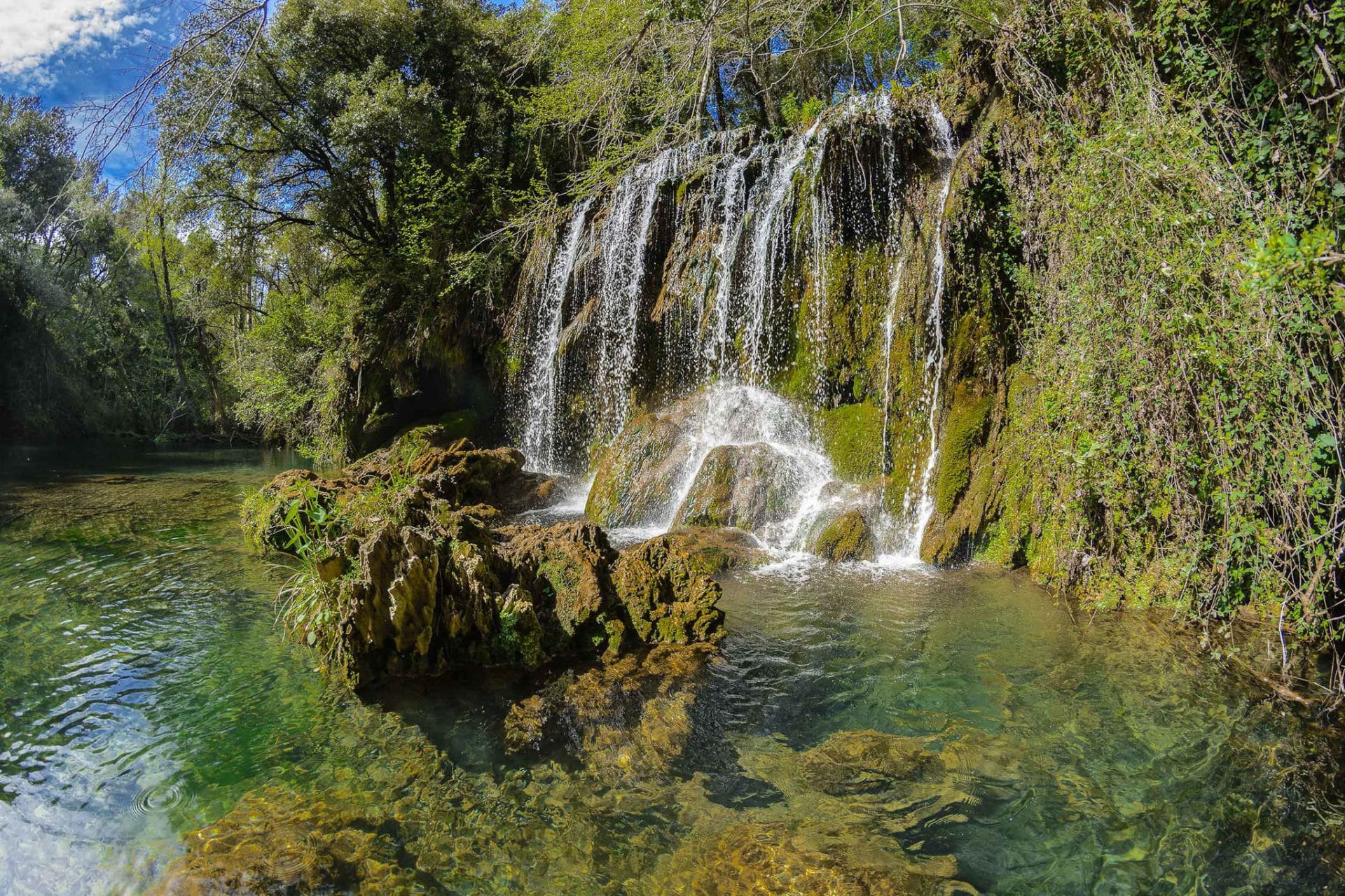 Gorg del Molí dels Murris en La Garrotxa