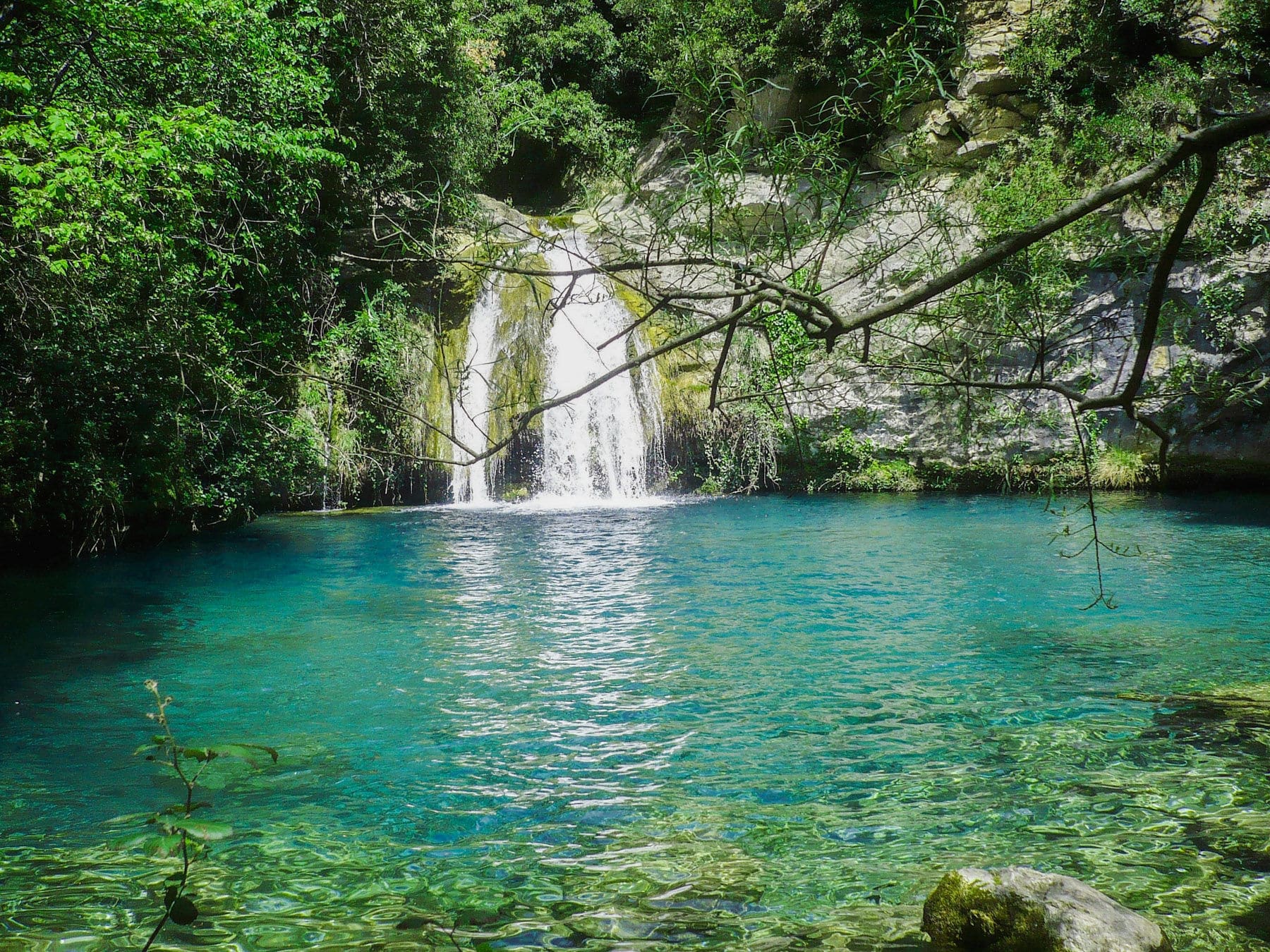 Cómo llegar al Gorg Blau de Sant Aniol d'Aguja (Girona)