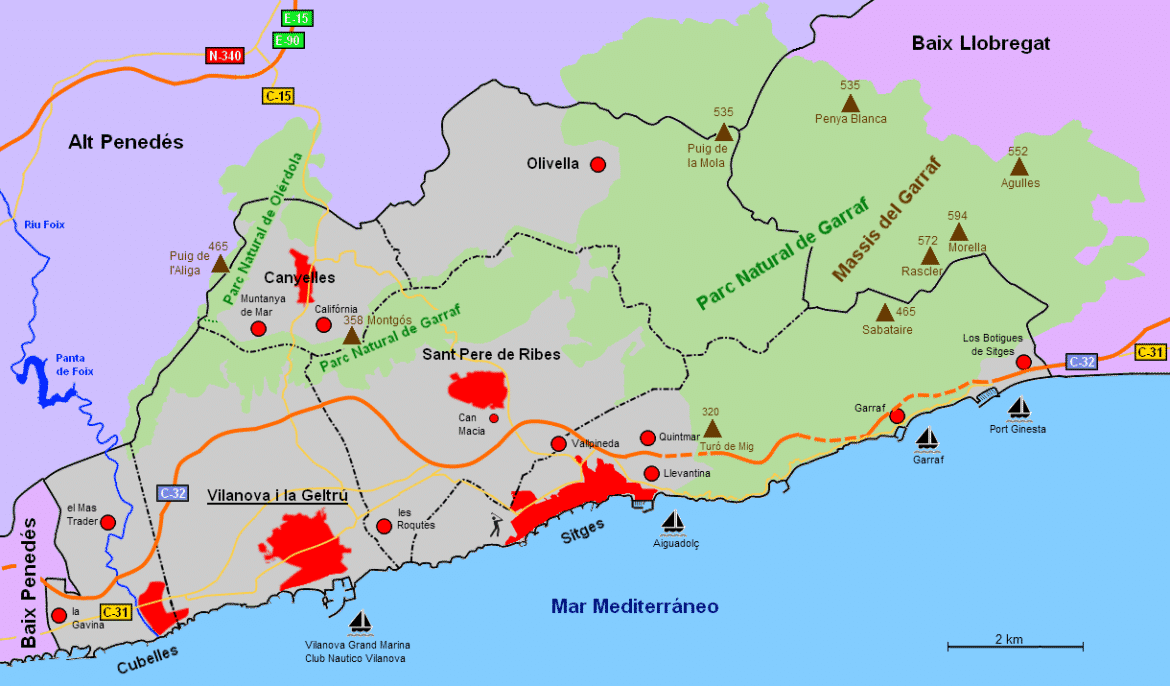 Parque Natural del Garraf: Senderismo, románticas puestas de sol y un ...