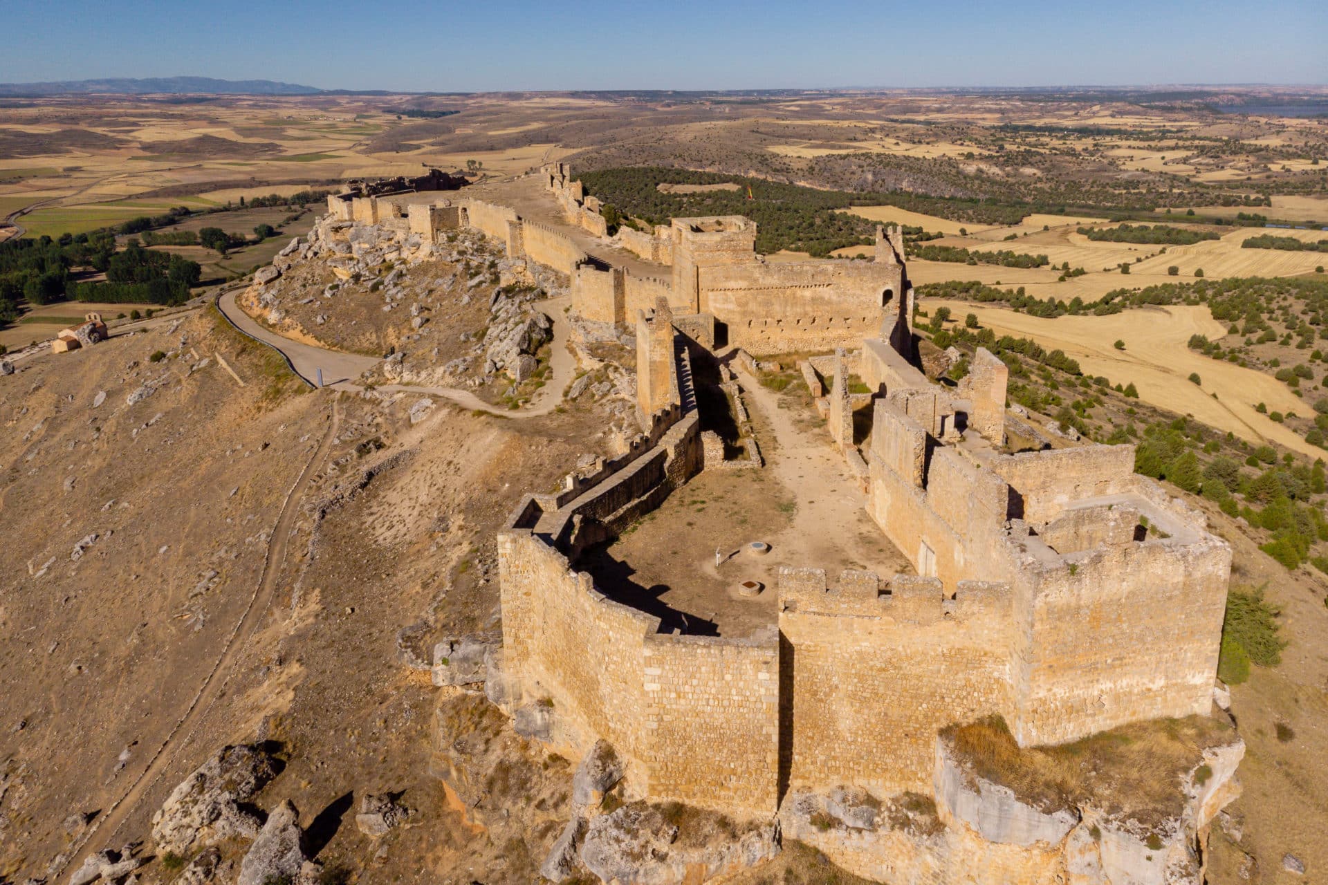 El castillo de Gormaz, la fortaleza árabe más grande de Europa