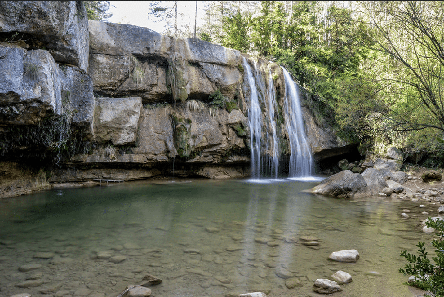 La Ruta dels 7 Gorgs: cascadas y pozas de aguas cristalinas
