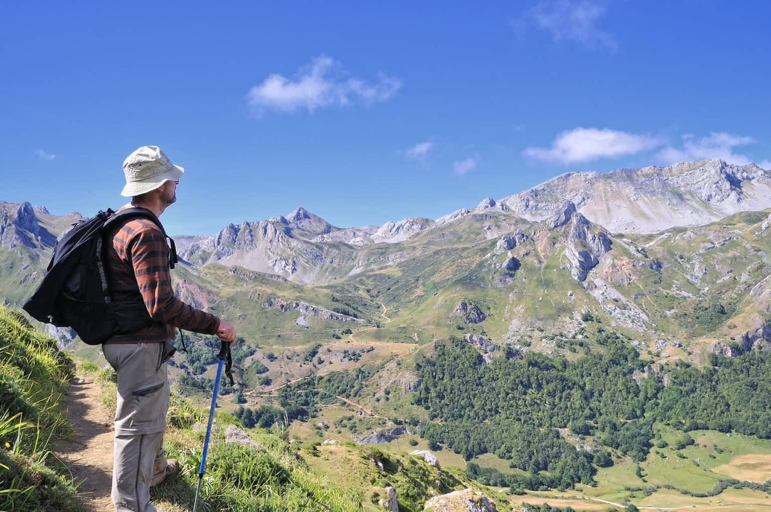 El senderista que se hizo asceta durante una excursión dominguera
