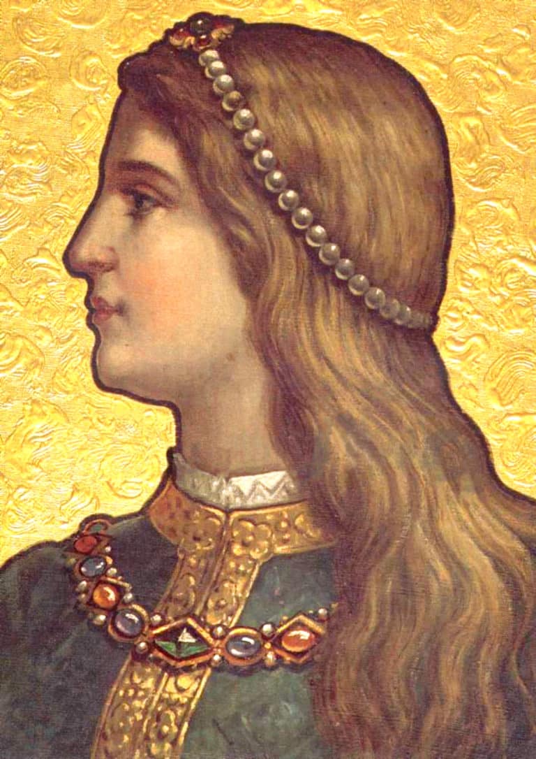La reina coronada después de muerta