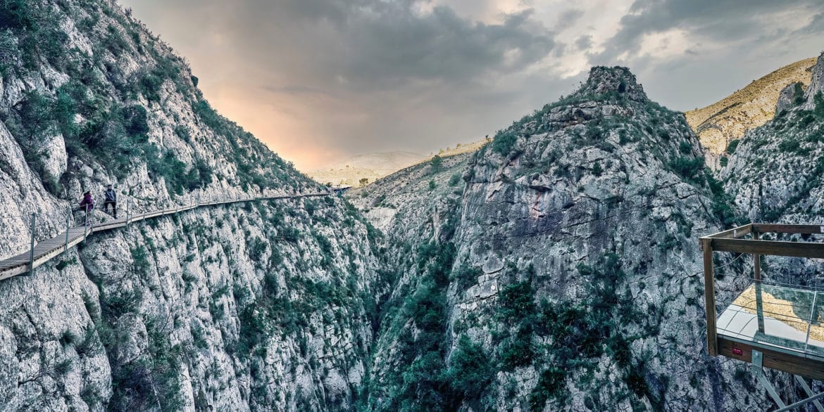 Pasarela de Relleu: el Camino del Rey alicantino