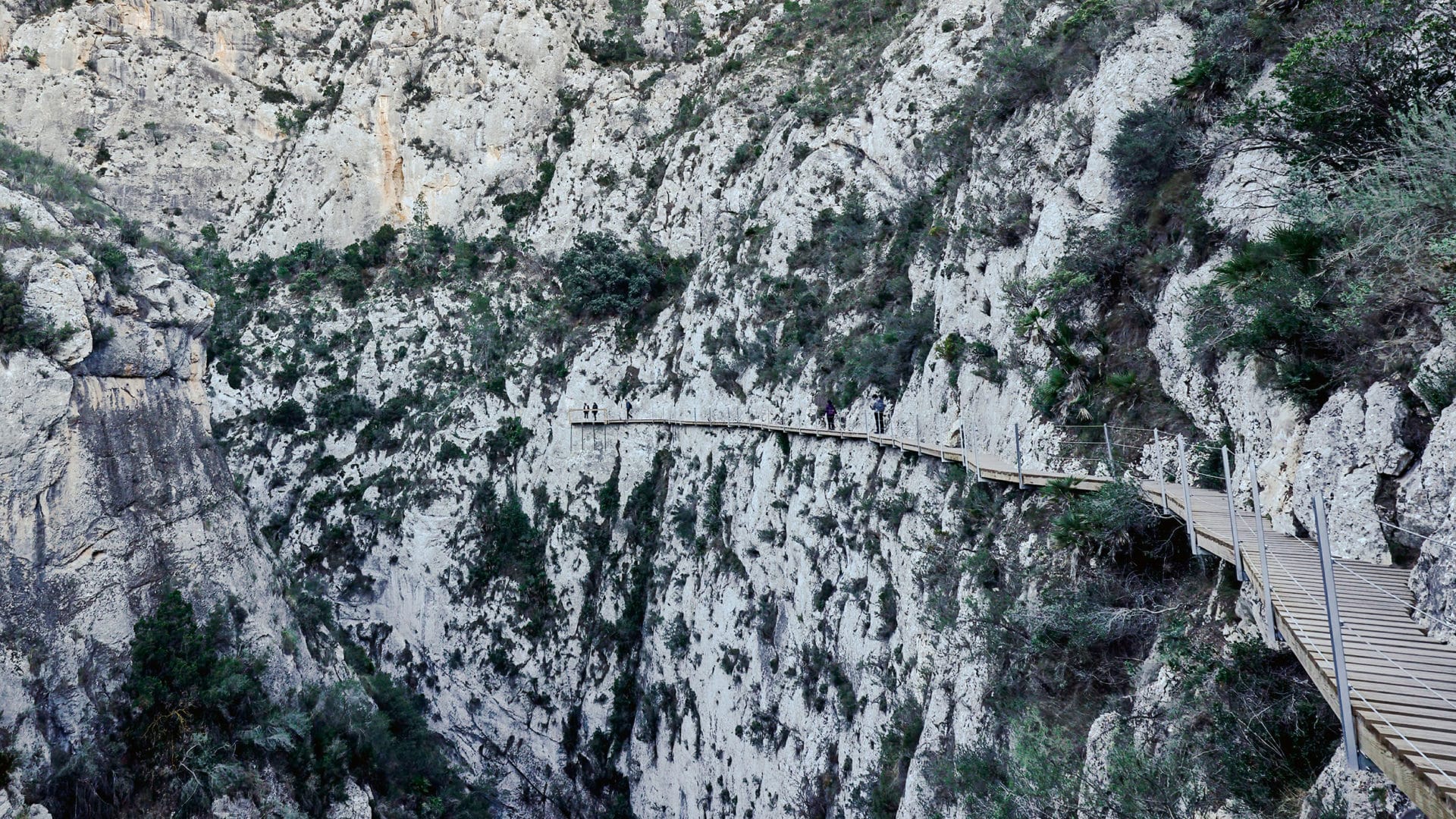 Pasarela de Relleu: el Camino del Rey alicantino
