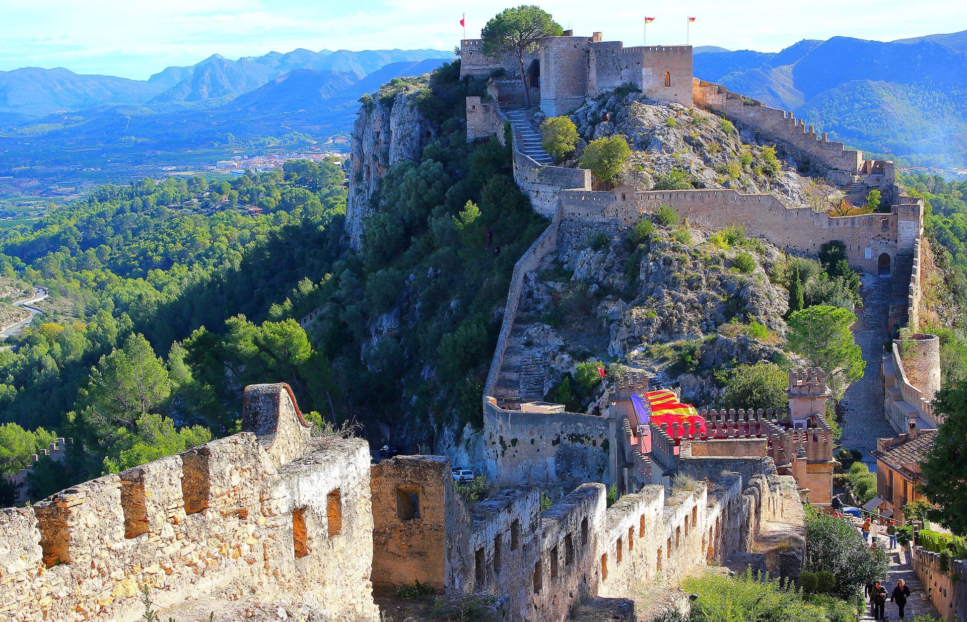 Un castillo dentro de un castillo: la doble fortaleza de Xátiva